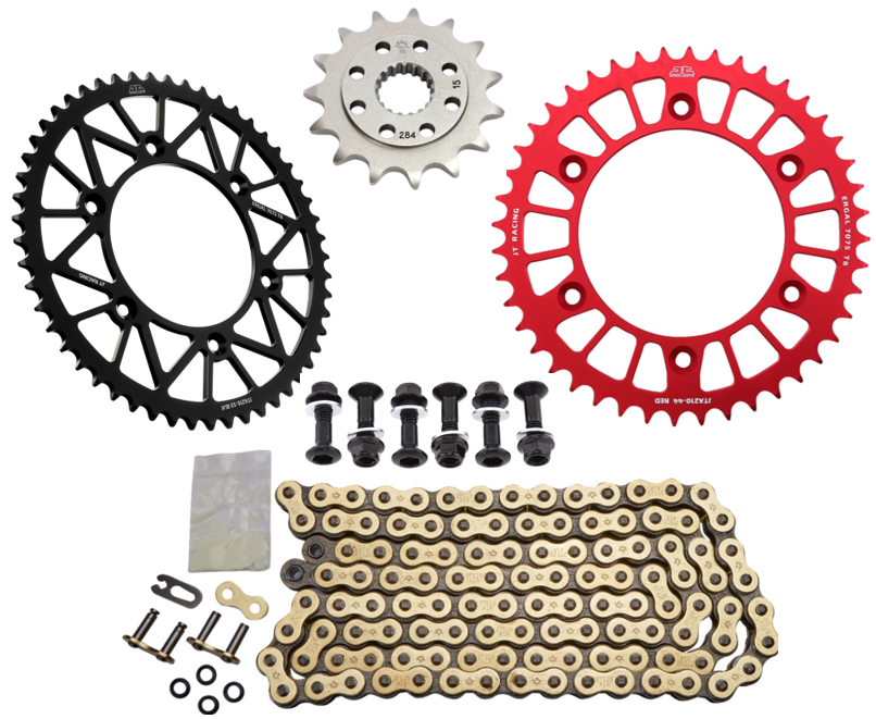 CRF450X'05-17 Complete Chain & Sprocket Kit : CRF's Only