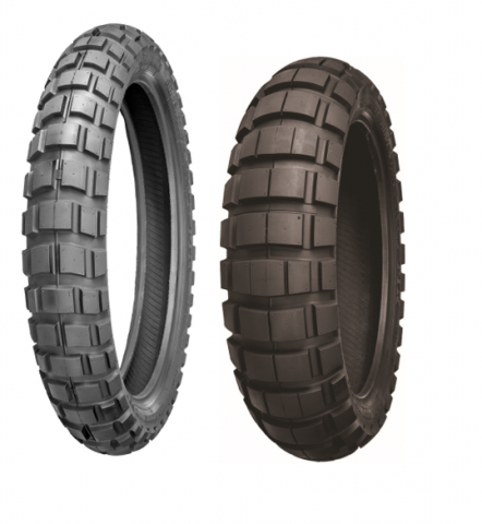 Shinko 705 Dual Sport Tire Front & Rear Combo