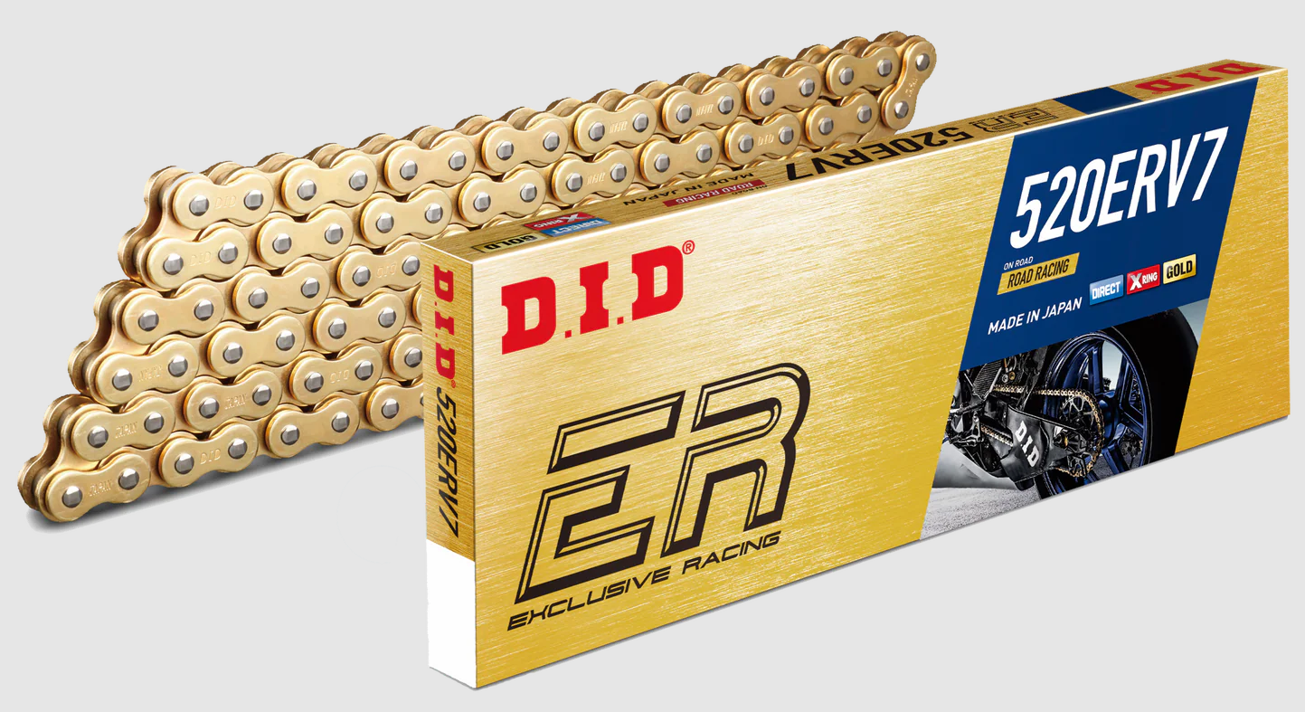 D.I.D. 520 ERV7 120 Link Gold Chain : CRF's Only
