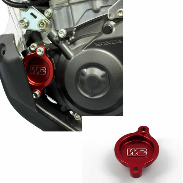 CRF450L/RL'19-26 - Works Connection Oil Filter Cover : CRF's Only